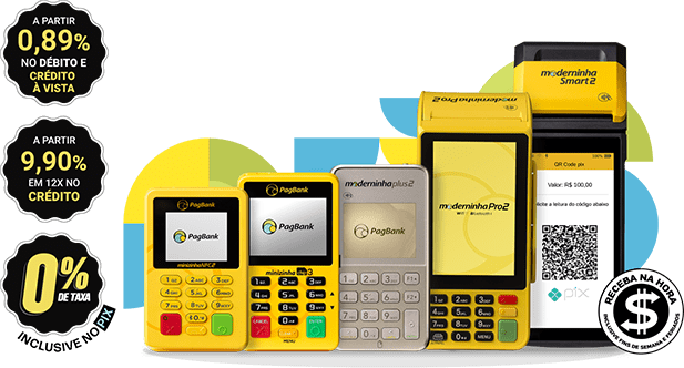 Site PagBank - PagSeguro Uol PagBank Moderninha Minizinha